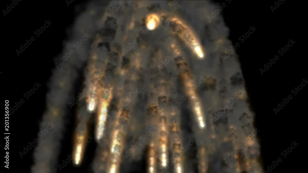 4k a group of missiles launched,nature spectacular volcano eruption,war ...