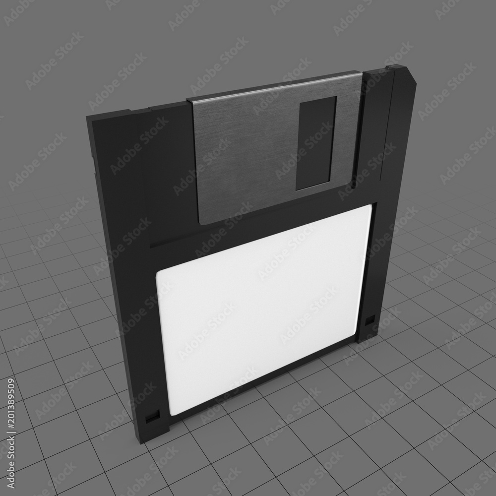 Floppy disk Stock 3D asset | Adobe Stock