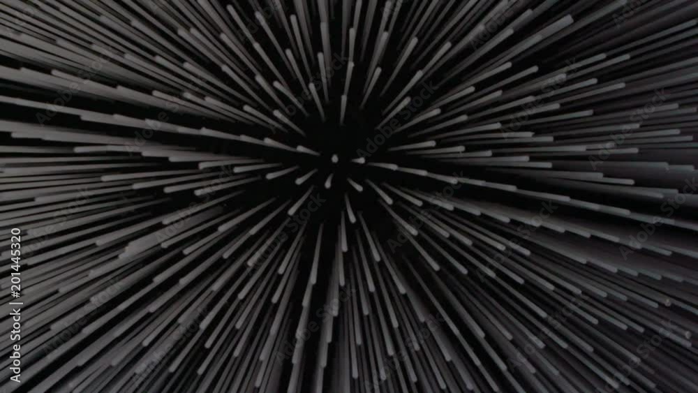 Cube box dot particle design slow motion shot.Looping blue,black and ...