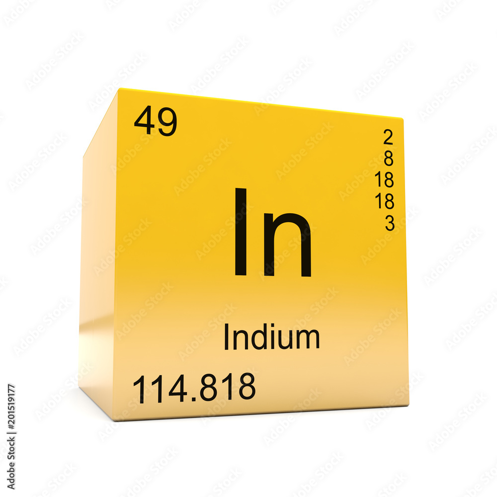 Indium Element Periodic Table