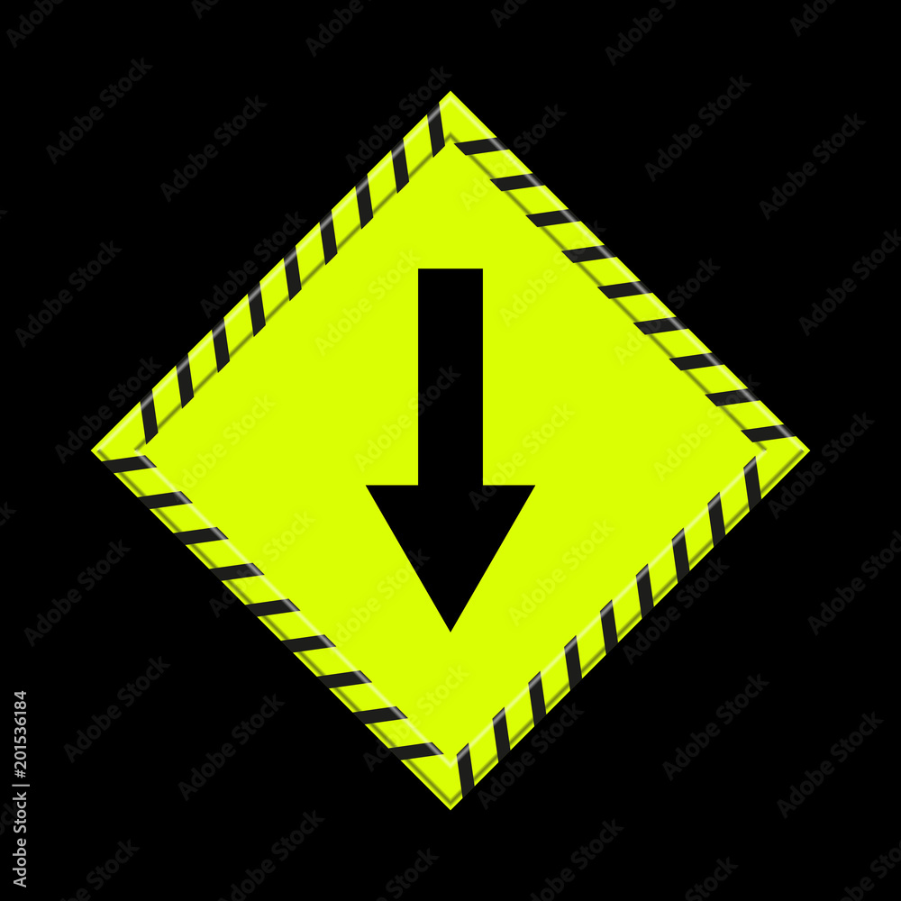 Black Arrows Pointing Down