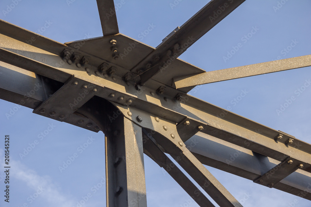 Stahlkonstruktion, Fachwerk Stock Photo | Adobe Stock