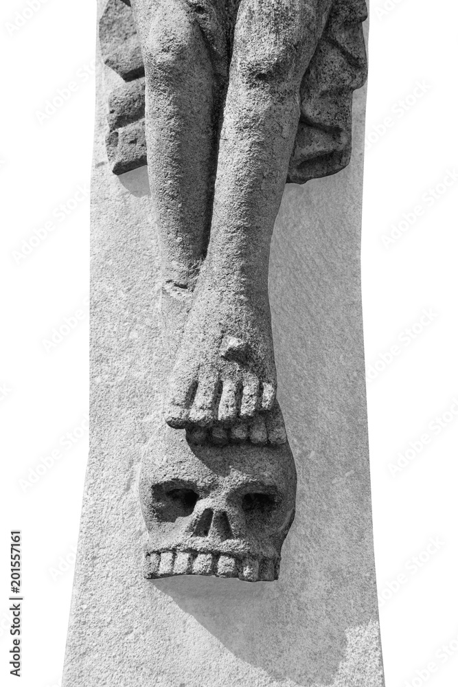 The skull of first man Adam was buried at the place, where later was ...