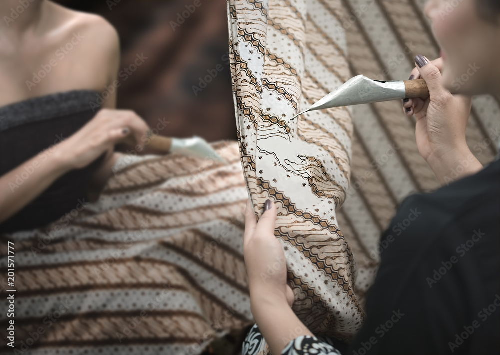 Batik Painting Tradition In Java Batik Indonesia Pattern Symbol And