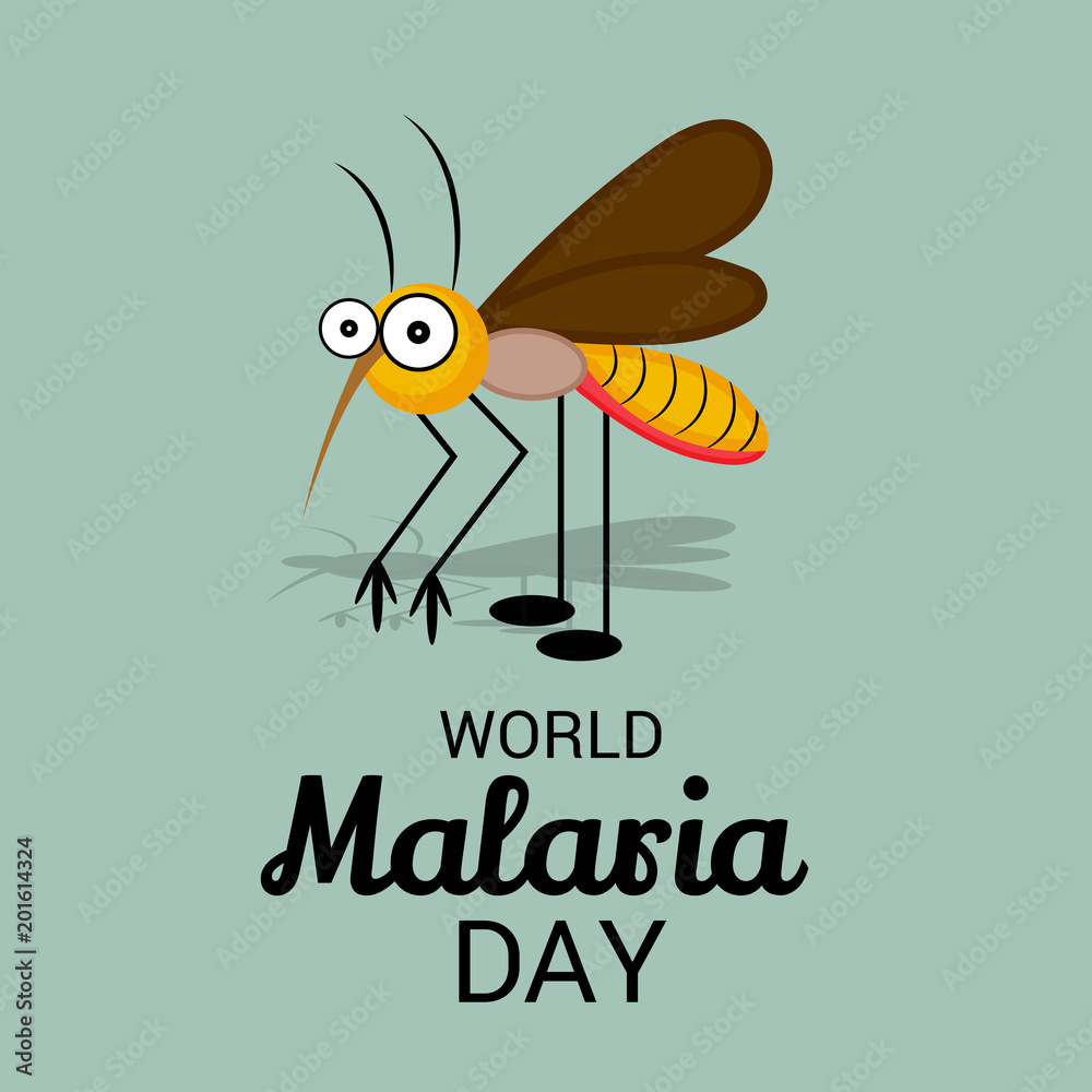 World Malaria Day. Stock Illustration | Adobe Stock