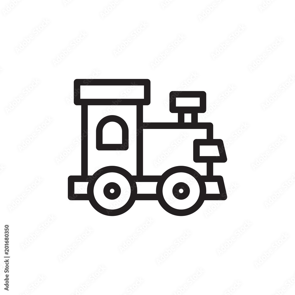 Simple Train Outline