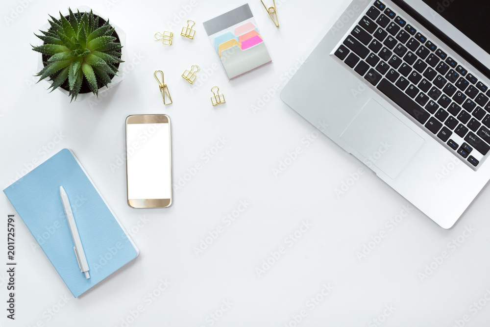 Desk View From Above