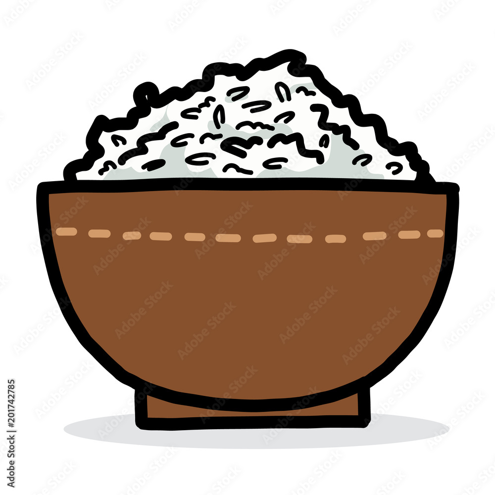 Cartoon Rice