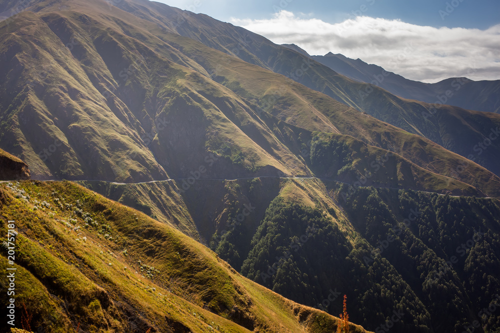 Road to Omalo - one of the the most dangerous roads in the world ...