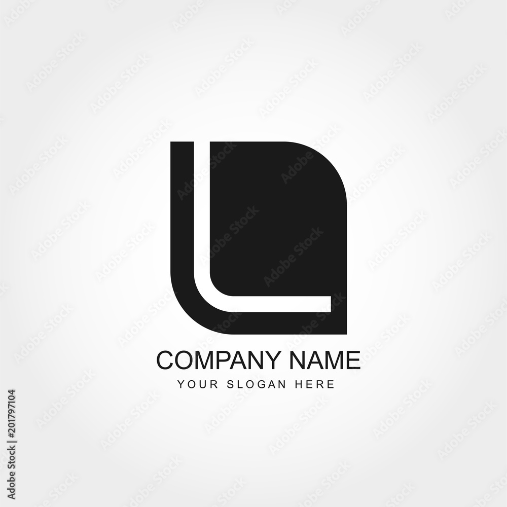 Letter L Logo Template Stock Vector | Adobe Stock