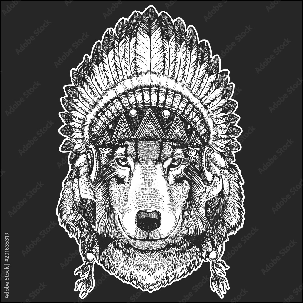 Wolf Native American Symbol