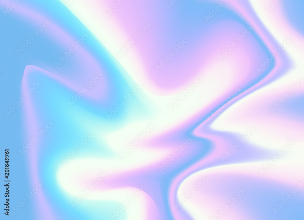 Colourful Iridescent Holographic Texture Stock Vector | Adobe Stock