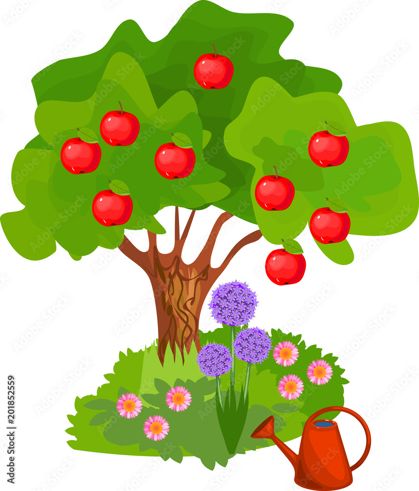 Apple Tree Trunk Clipart