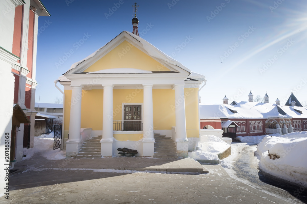 Spectacular Buildings and Towers of Savva-Storozhevsky Monastery ...