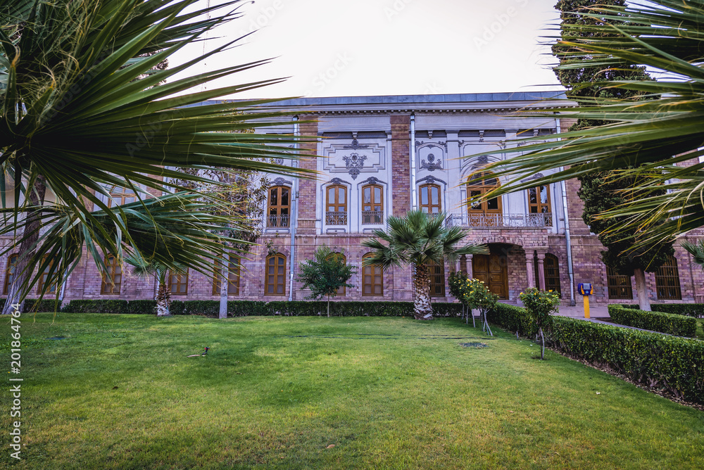 Abyaz Palace, part of Golestan Palace in Tehran, capital of Iran Stock ...