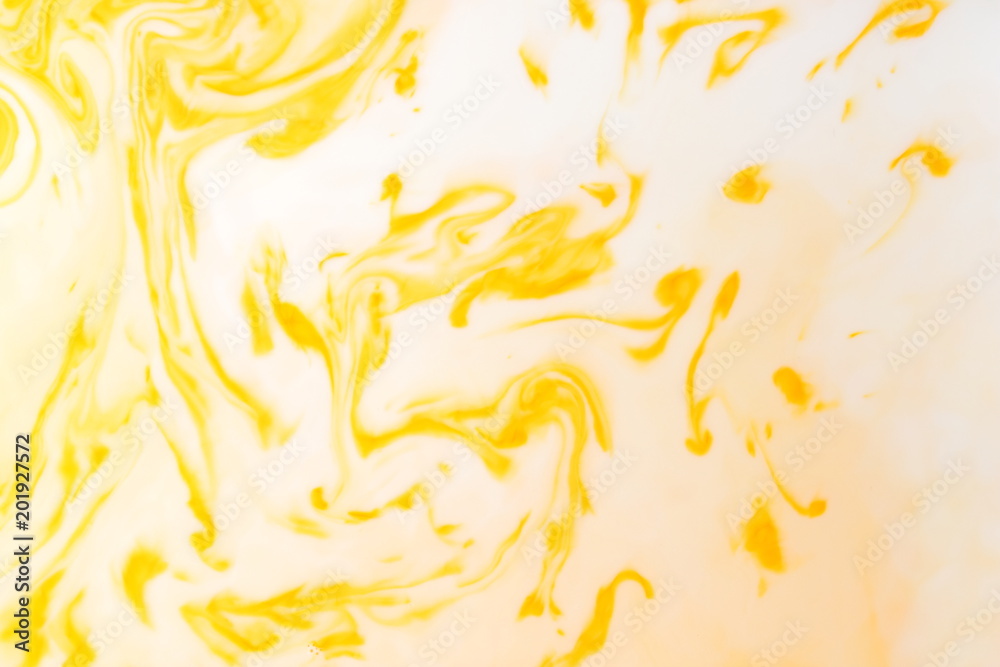 White And Yellow Abstract Wallpaper