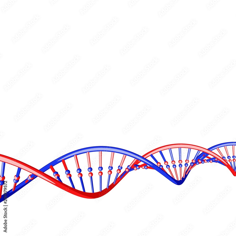 Dna Strand Cartoon