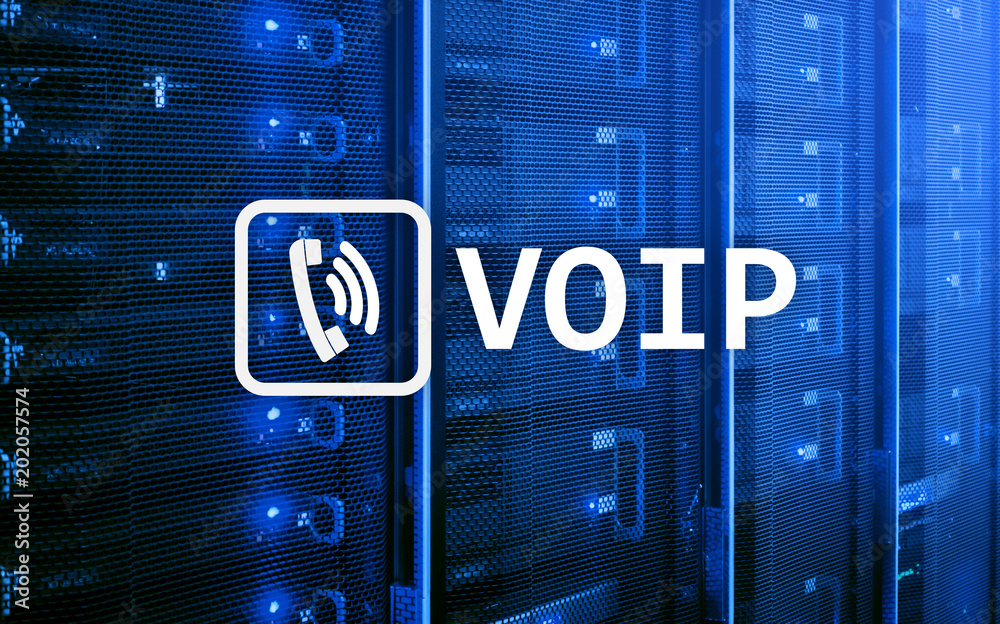 VOIP, Voice over Internet Protocol, technology that allows for speech ...