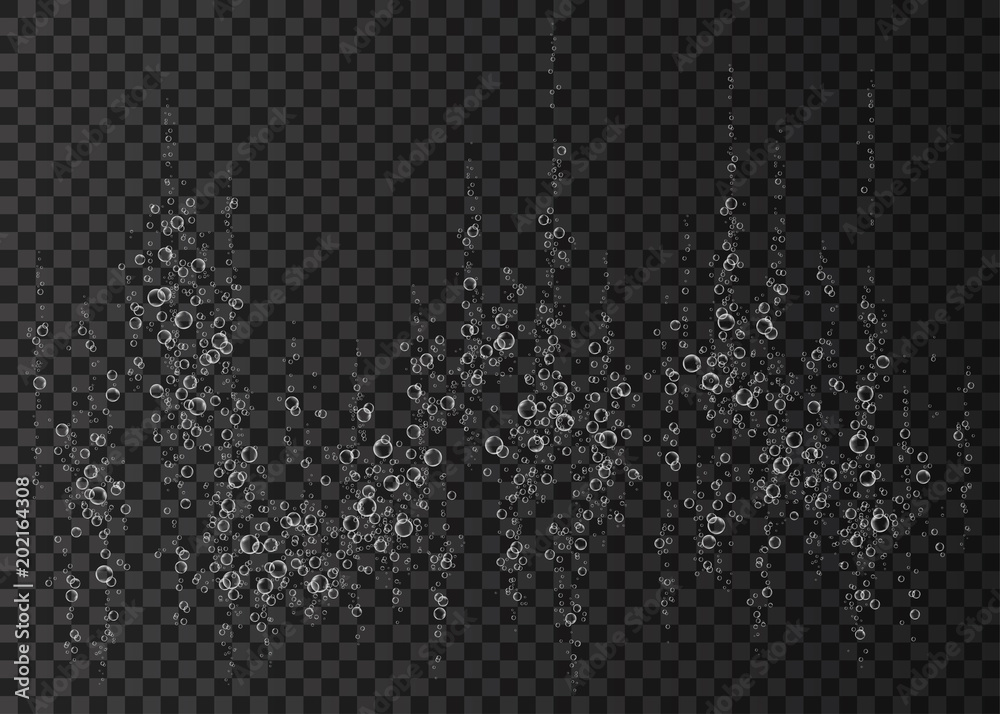 Effervescent drink vector texture. Stock Vector | Adobe Stock