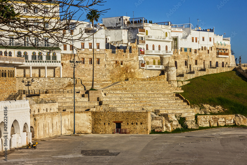 Tanger old town anceint fortress, Morocco Stock Photo | Adobe Stock