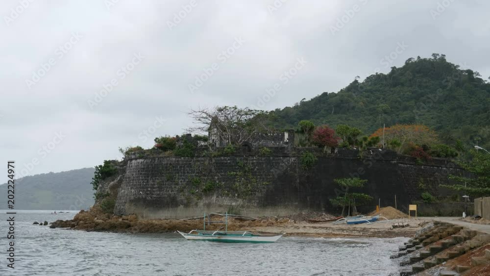 Fort Santa Isabelle, Fort Isabel in Taytay, Palawan, Philippines vídeo ...