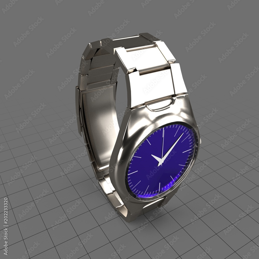 Modern watch Stock 3D asset | Adobe Stock