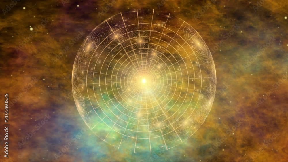 Imaginary star chart, night sky atlas and nebula. Planisphere with ...