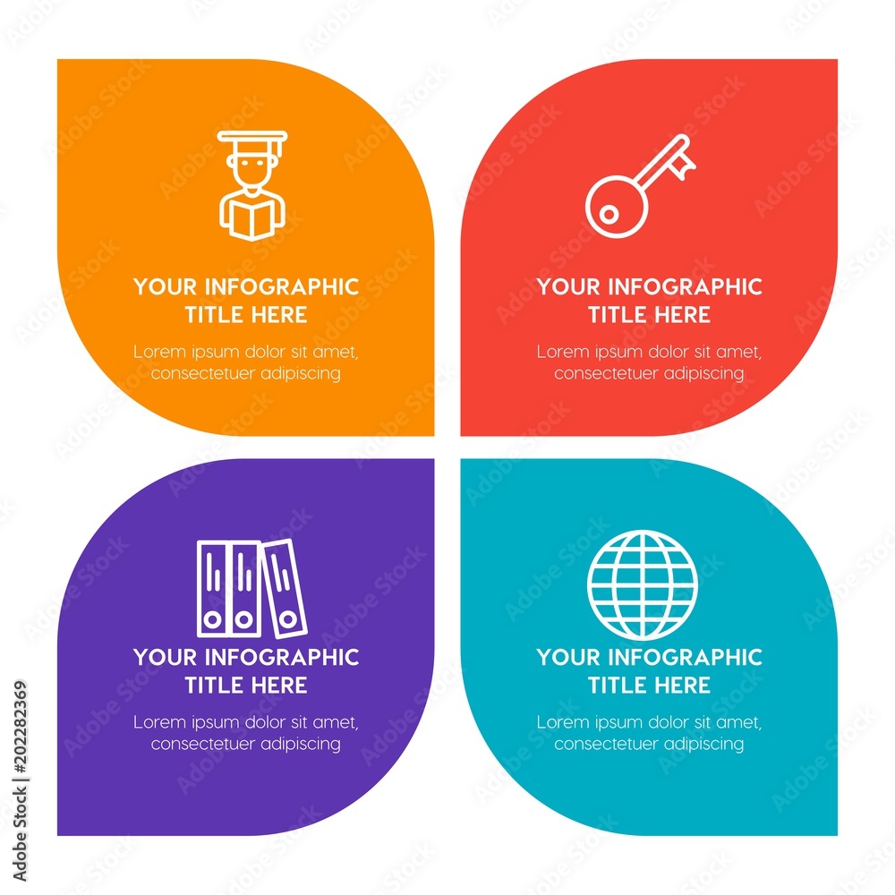 Learning Infographic Timeline