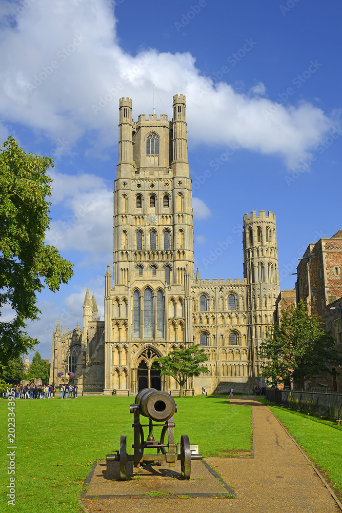 Cathedral Church of the Holy and Undivided Trinity of Ely - West front ...