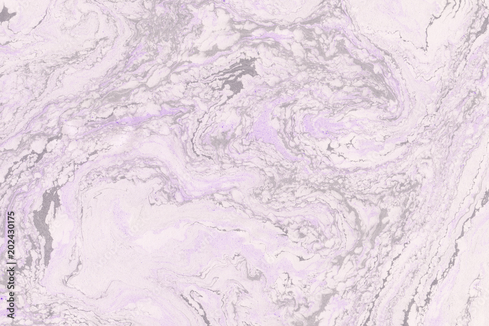 Suminagashi marble texture hand painted with red ink. Digital paper ...