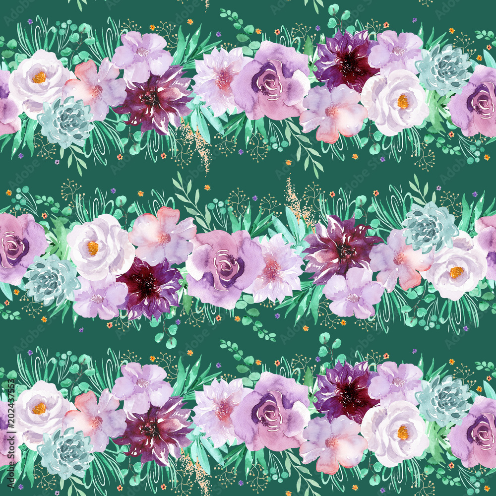 Light Purple Floral Pattern