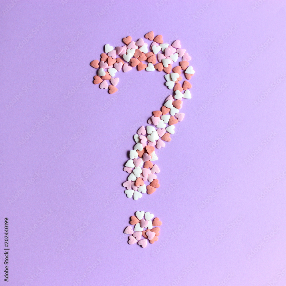 Pretty Question Mark