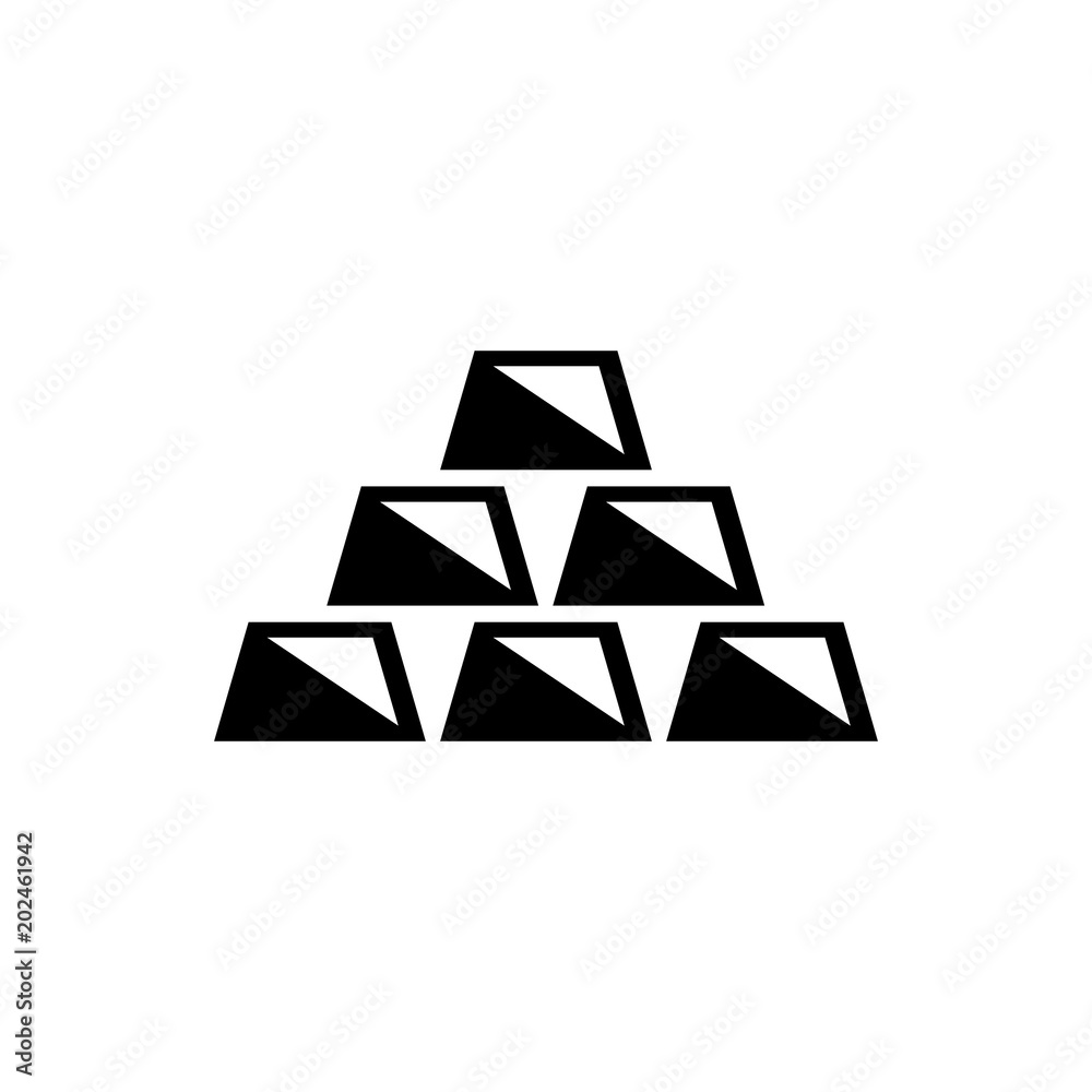 Gold Bullion Icon Png