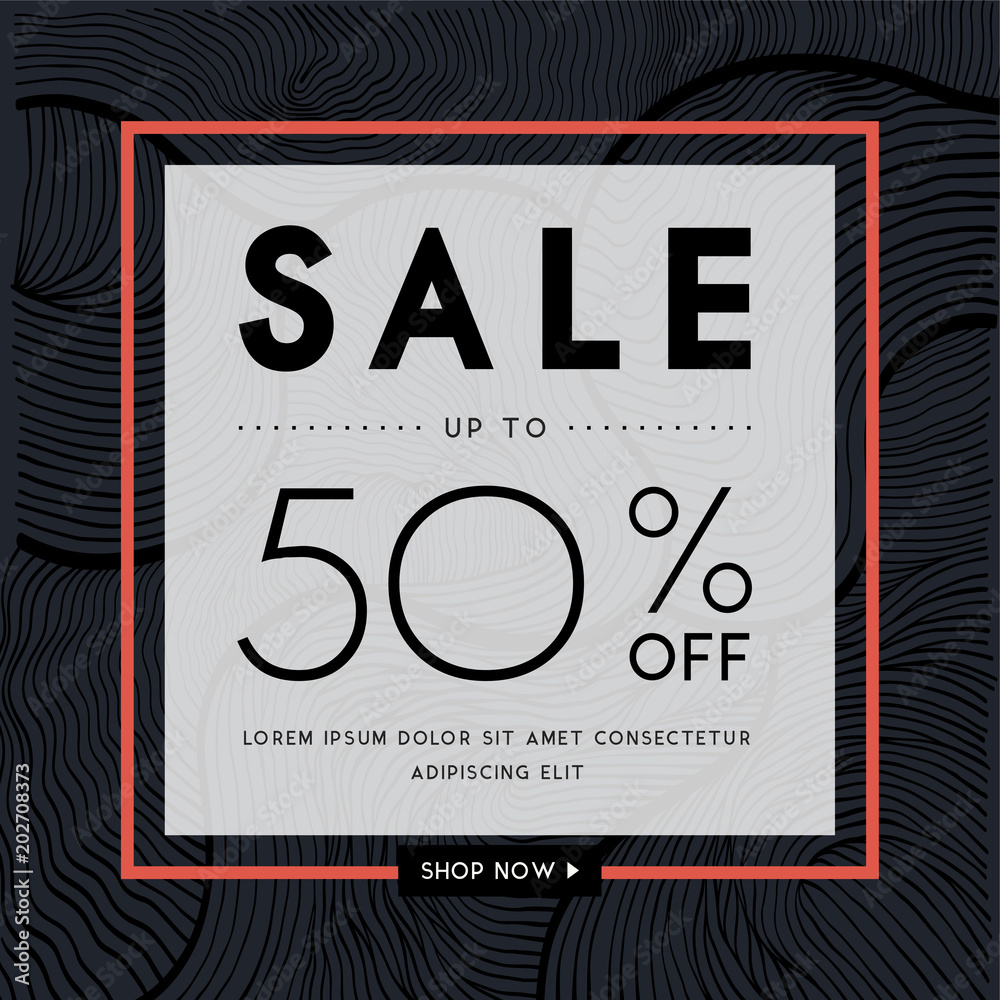 Vector design for sale web banners, posters, flyers. Good for social ...