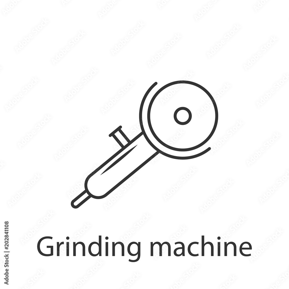 Angle grinder icon icon. Simple element illustration. Angle grinder ...