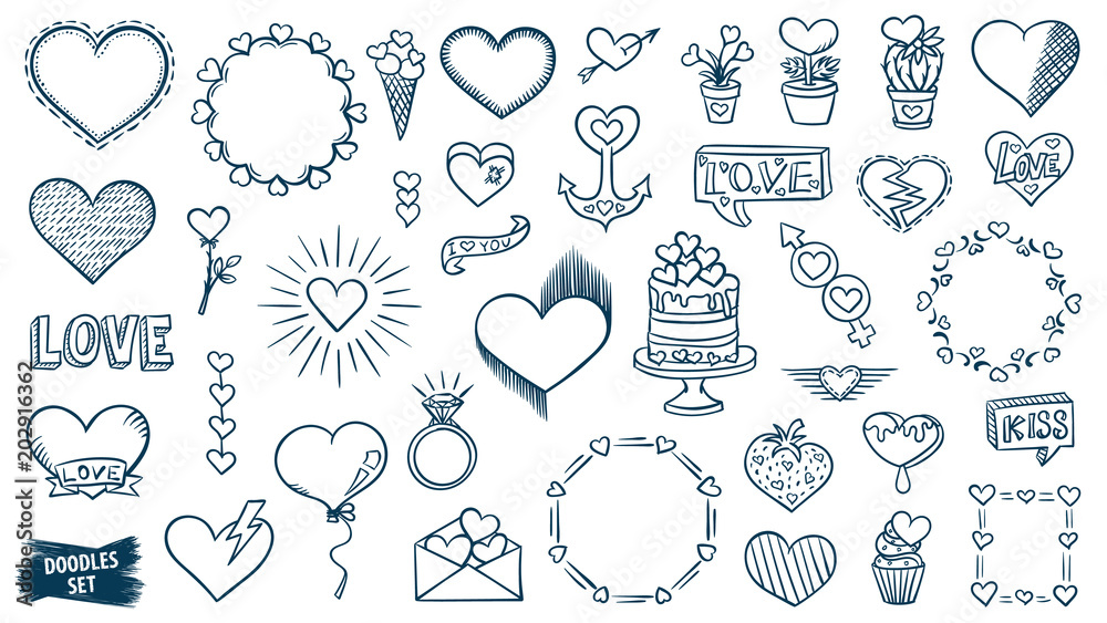 Simple Love Doodles