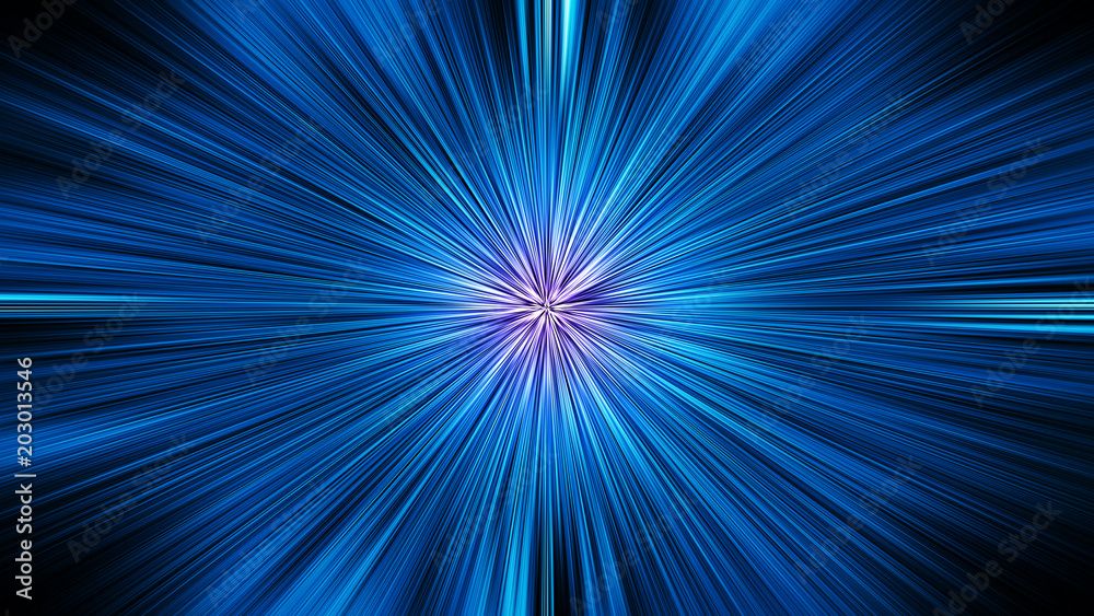 Abstract zoom motion background stargate in deep space Stock ...