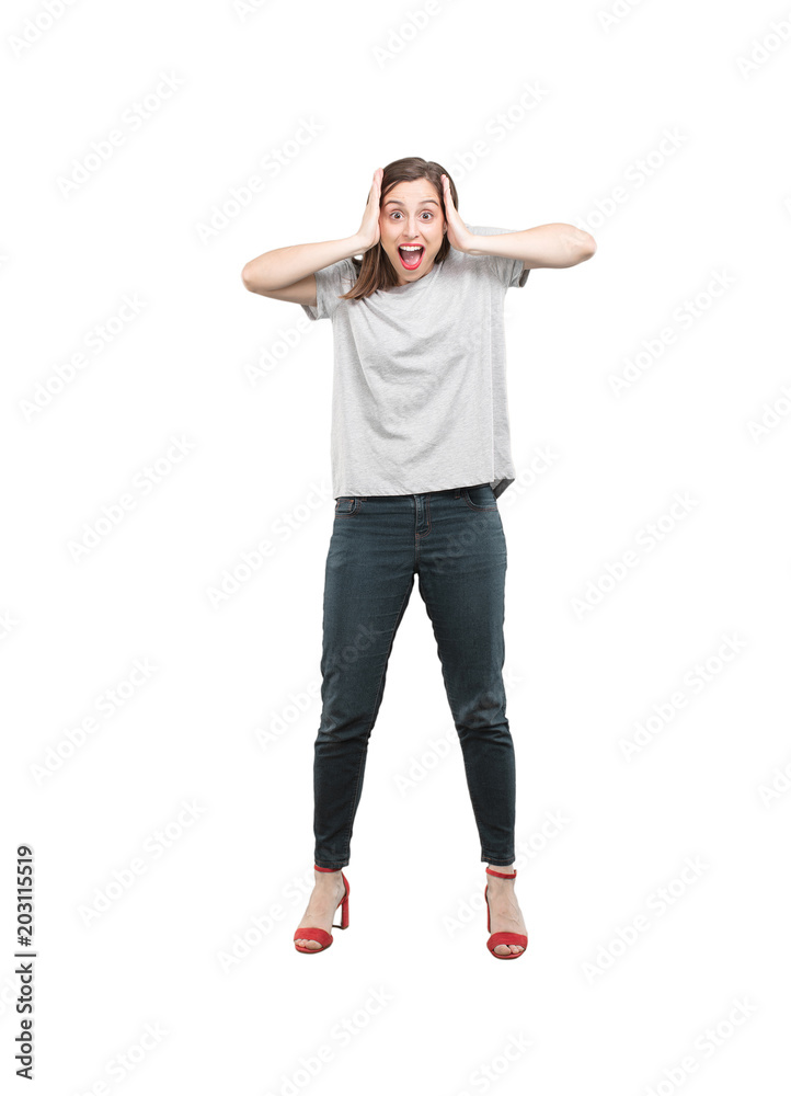 Surprised Person Full Body