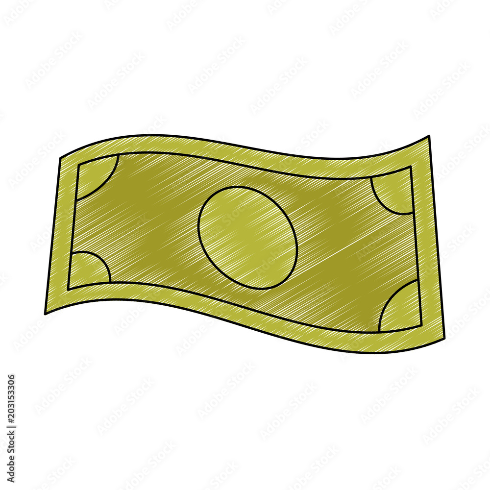 Money billet cartoon vector illustration graphic design Stock Vector ...