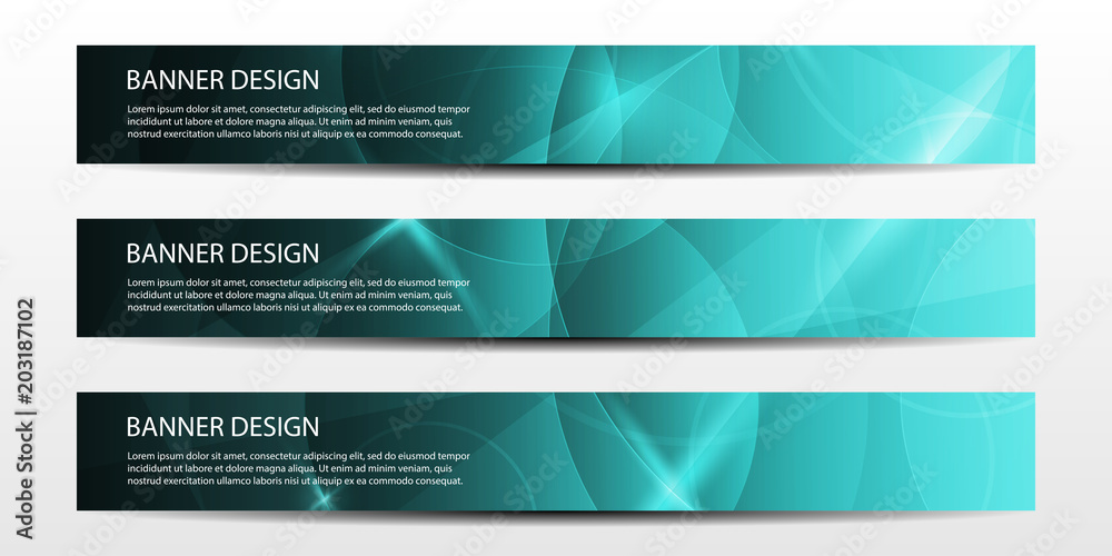 Abstract vector modern banner annual report design templates future ...