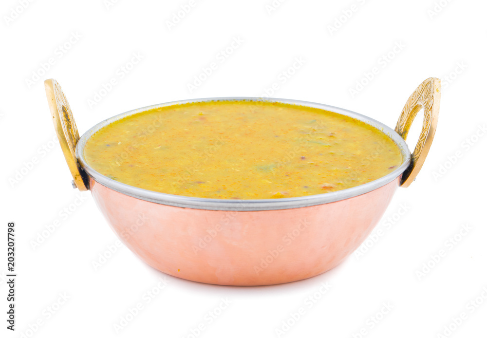 Indian Traditional Cuisine Daal Curry Also Know as Plain Dal, Daal ...