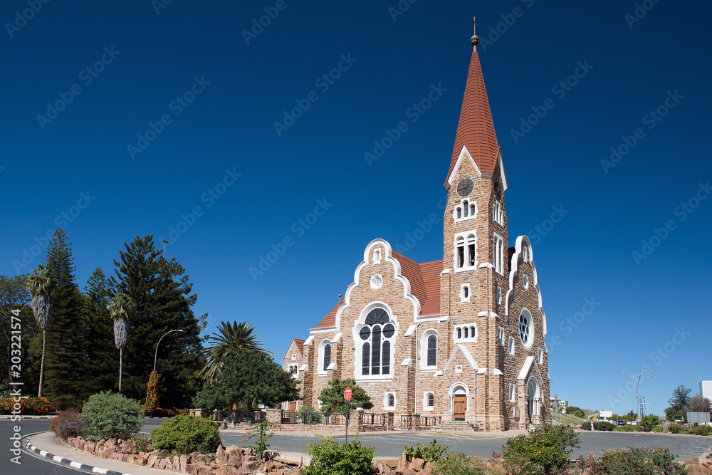 Christuskirche in Windhoek (Namibia) Stock Photo | Adobe Stock