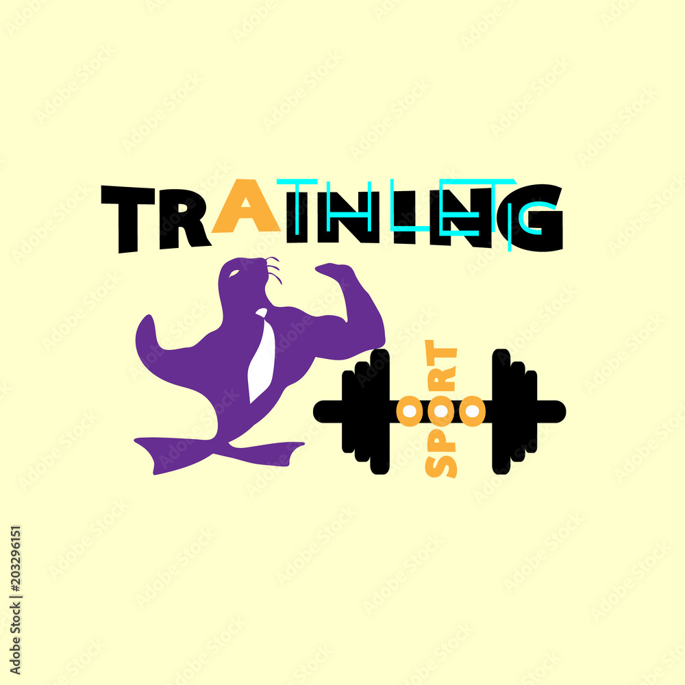 Animal Bodybuilding Poster