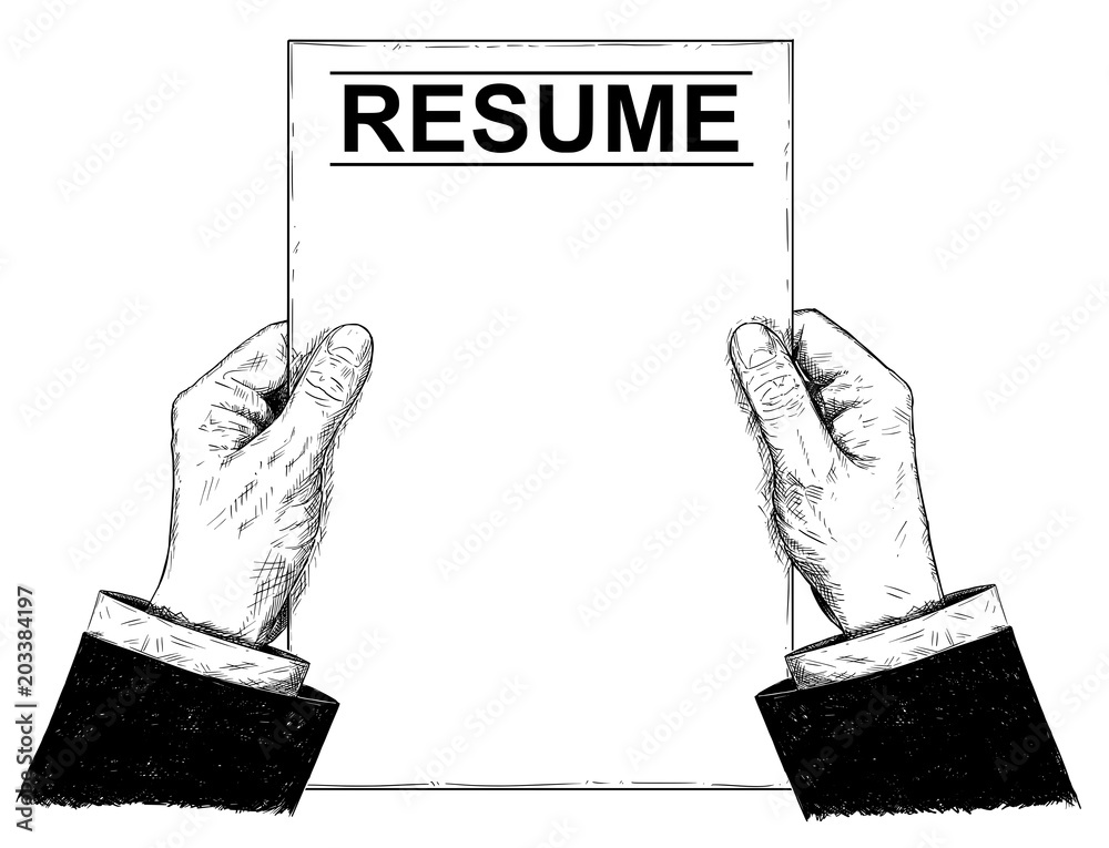 Vector artistic pen and ink drawing illustration of hands of ...