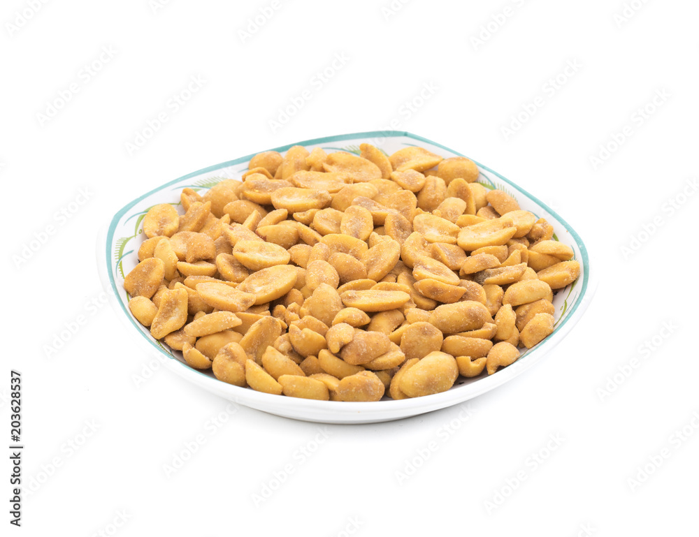 Indian Traditional Snack Food Masala Peanuts Also Know as Masala Sing ...