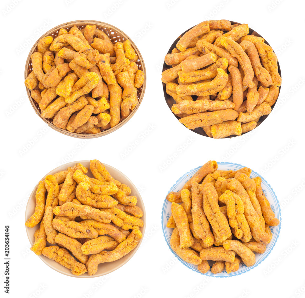 Indian Namkeen Food Collection Ganthiya Also know as Gathiya, Ghatiya ...