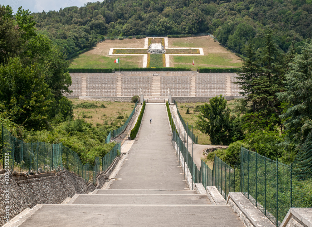 Polish War Cemetery at Monte Cassino - a necropolis of Polish soldiers ...