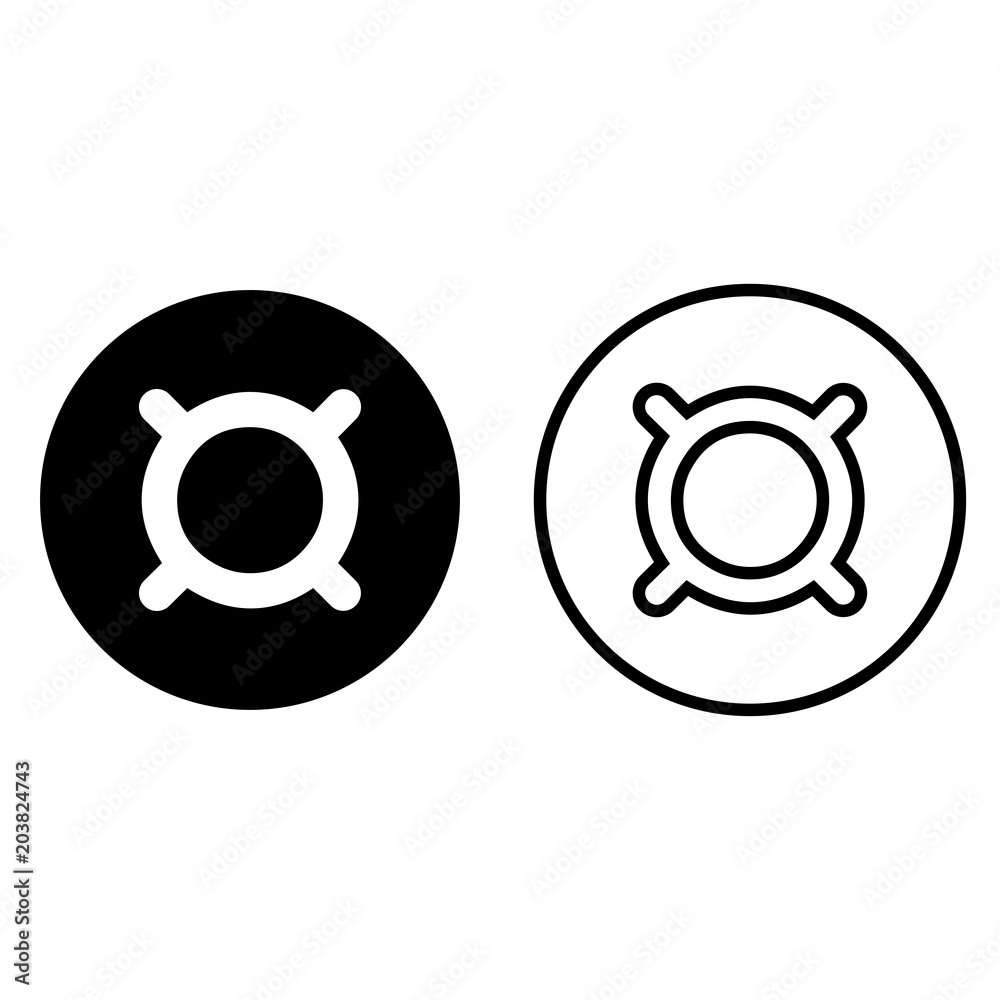 Generic currency symbol symbol icon Stock Vector | Adobe Stock
