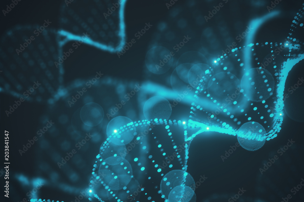 Creative DNA background Stock Photo | Adobe Stock