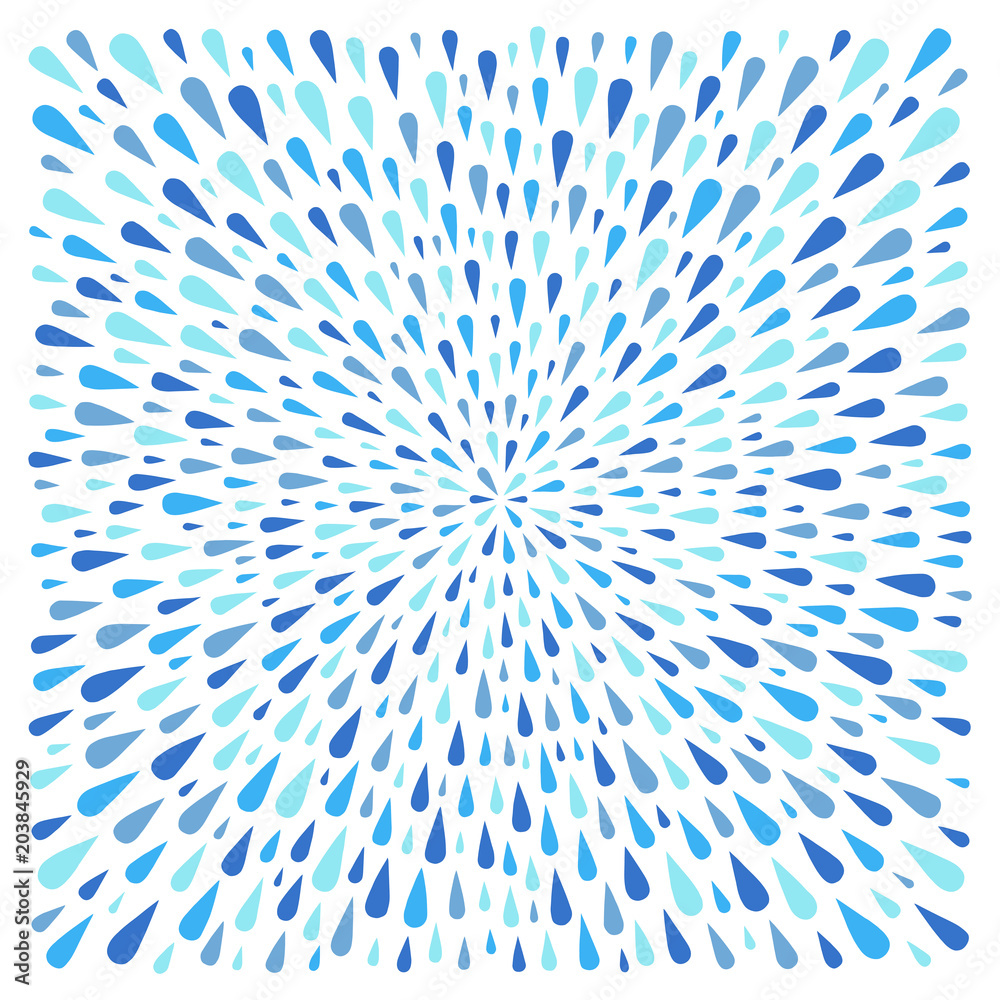 Water Droplet Borders